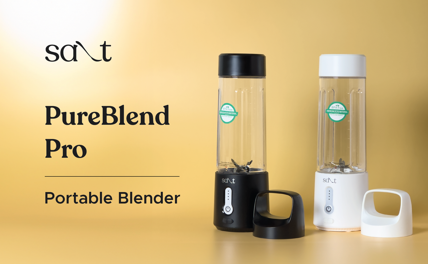 PureBlend Pro Portable Blender, 500ml – Salt