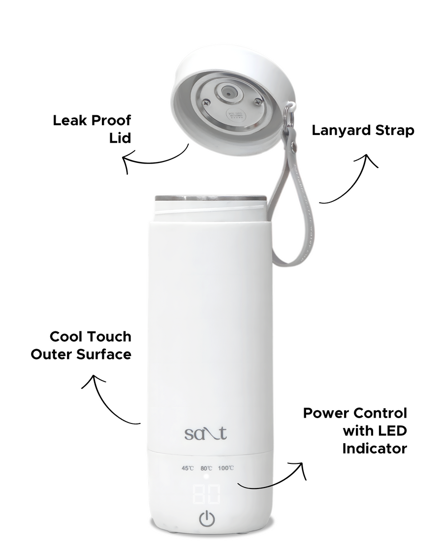 SteamCarry Pro Portable Electric Kettle - Salt Premium Appliances