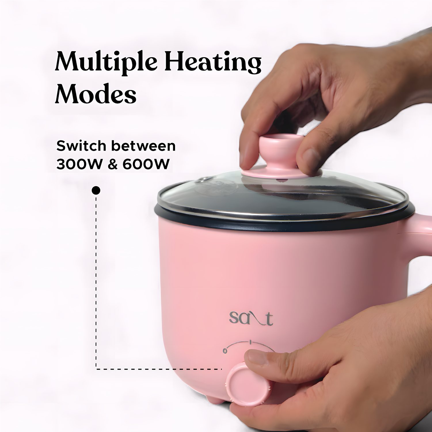 FlexiCook Pro Multi-Cook Kettle, 1.2L – Salt