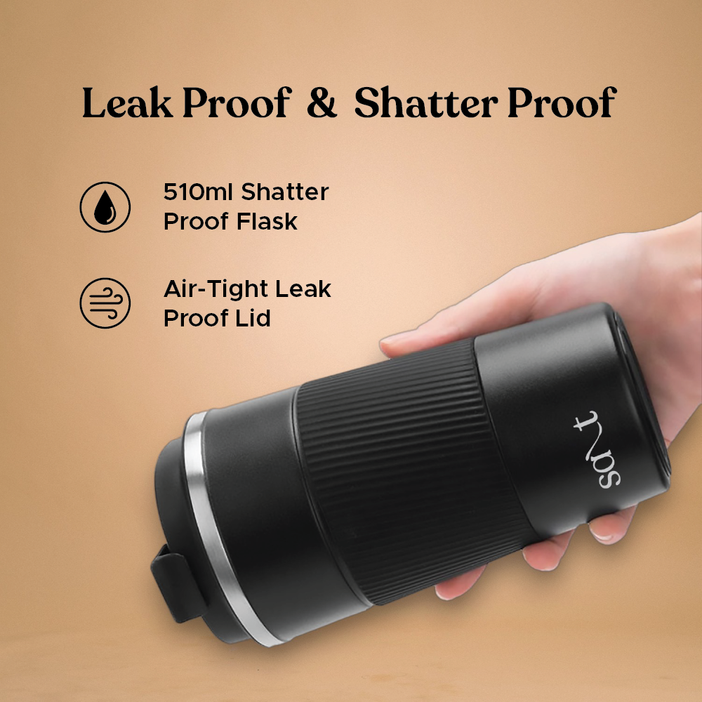 BrewMate Classic Insulated Tumbler, 510ml – Salt